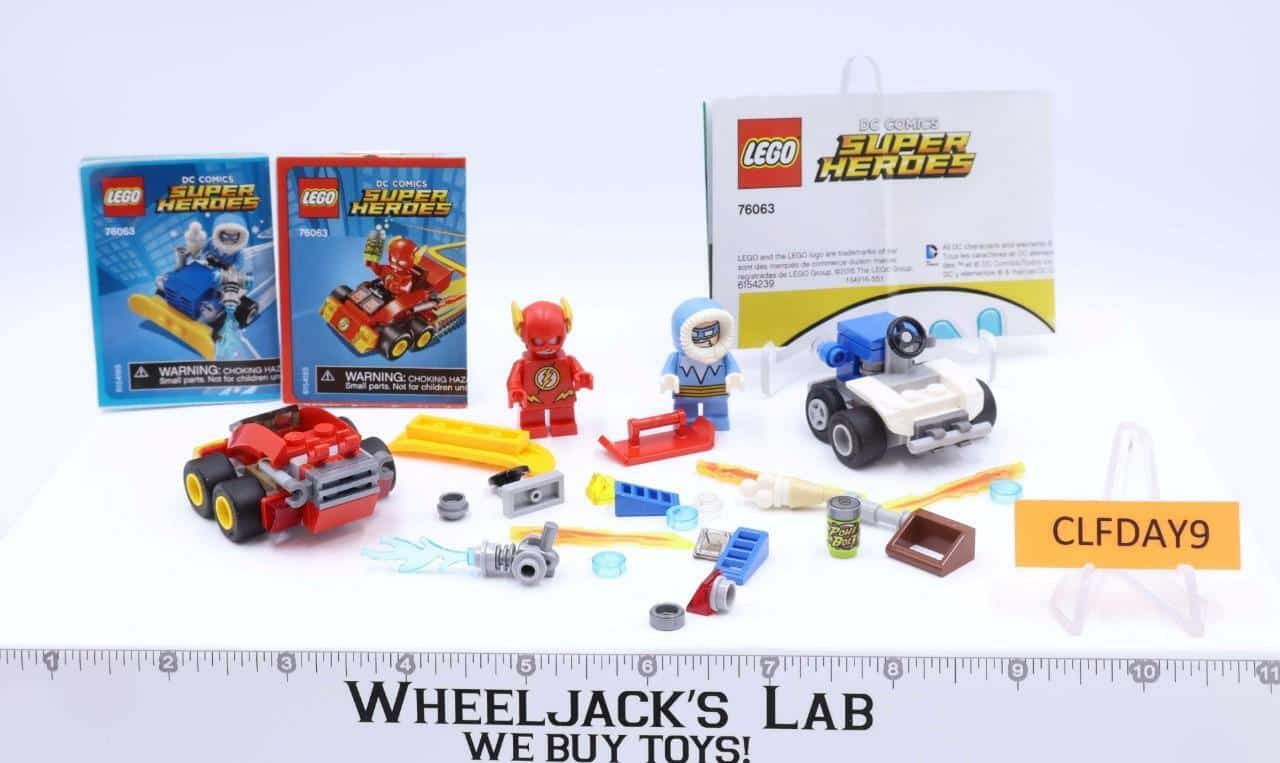 #76063 Flash vs Captain Cold 100% Complete Lego 2016 DC Super Heroes ...