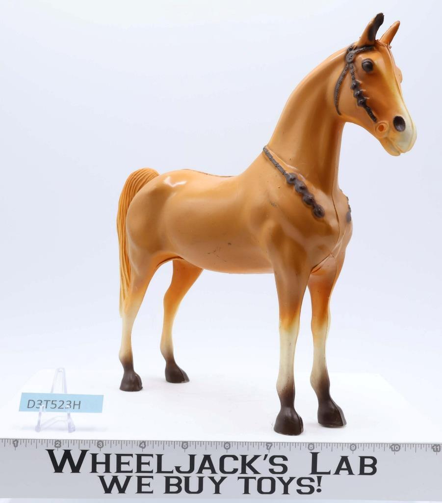 Tan Palomino Horse Unknown Brand 10" Tall Action Figure Horse ...