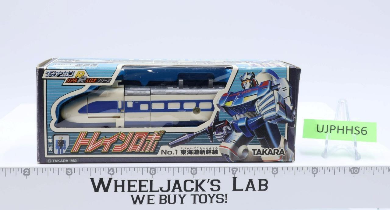 Shouki No 1 Bullet Train Raiden Train Robo Trainbot Diaclone Takara ...