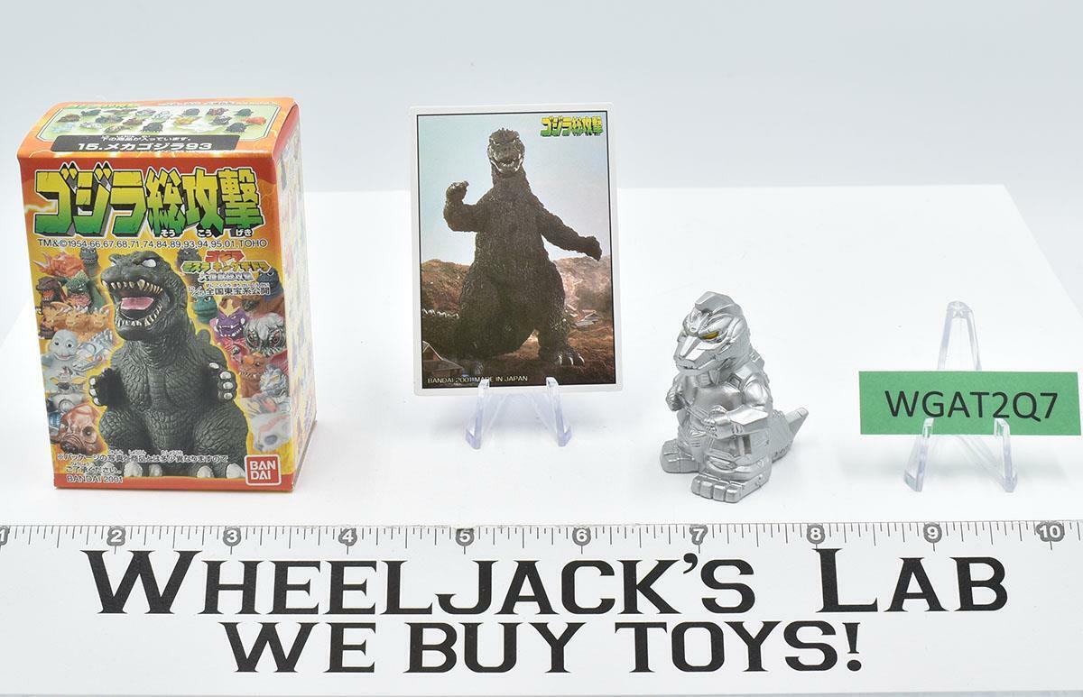 Mechagodzilla Surprise Box Godzilla Attacks 2001 Bandai Action Figure ...