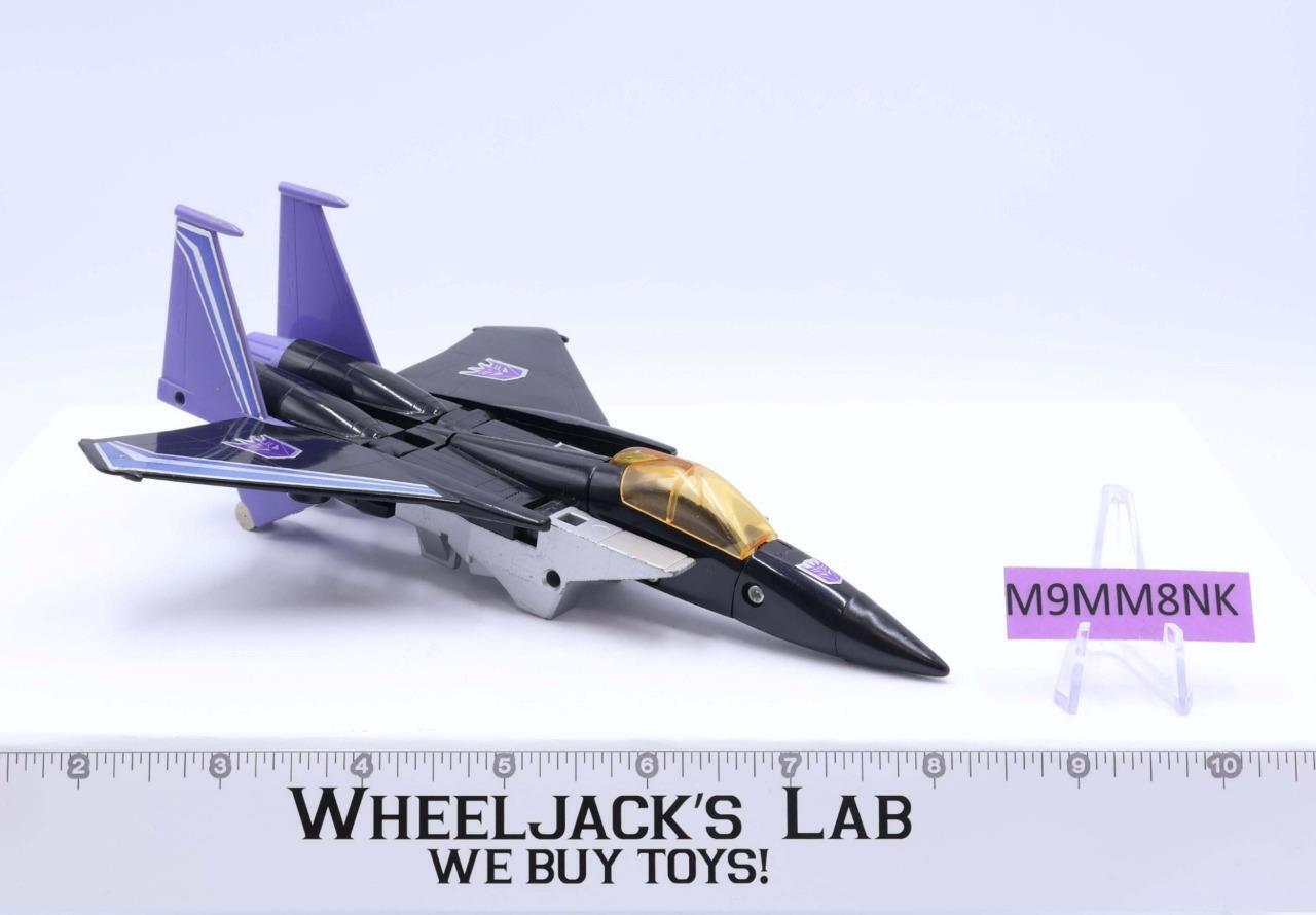 Skywarp 1985 Vintage G1 Transformers F-15 Fighter Hasbro Action Figure ...