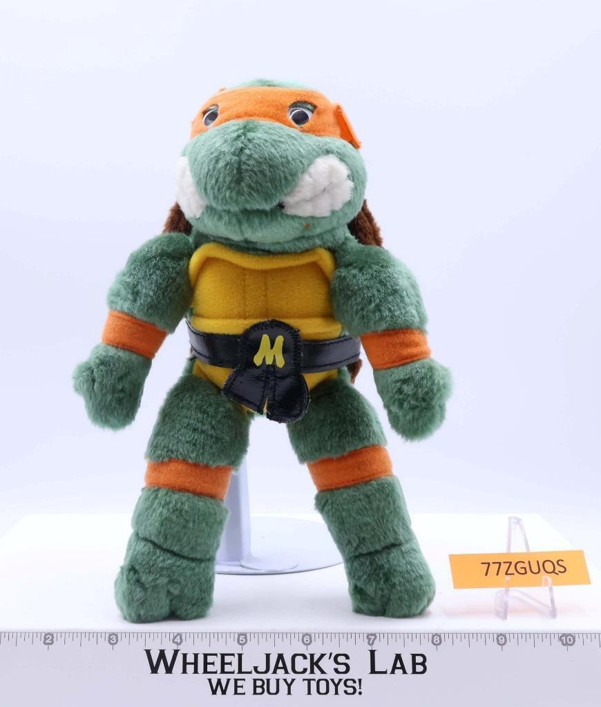 TMNT Teenage Mutant Ninja Turtles Michelangelo Plush Stuffed Toy Mirage ...