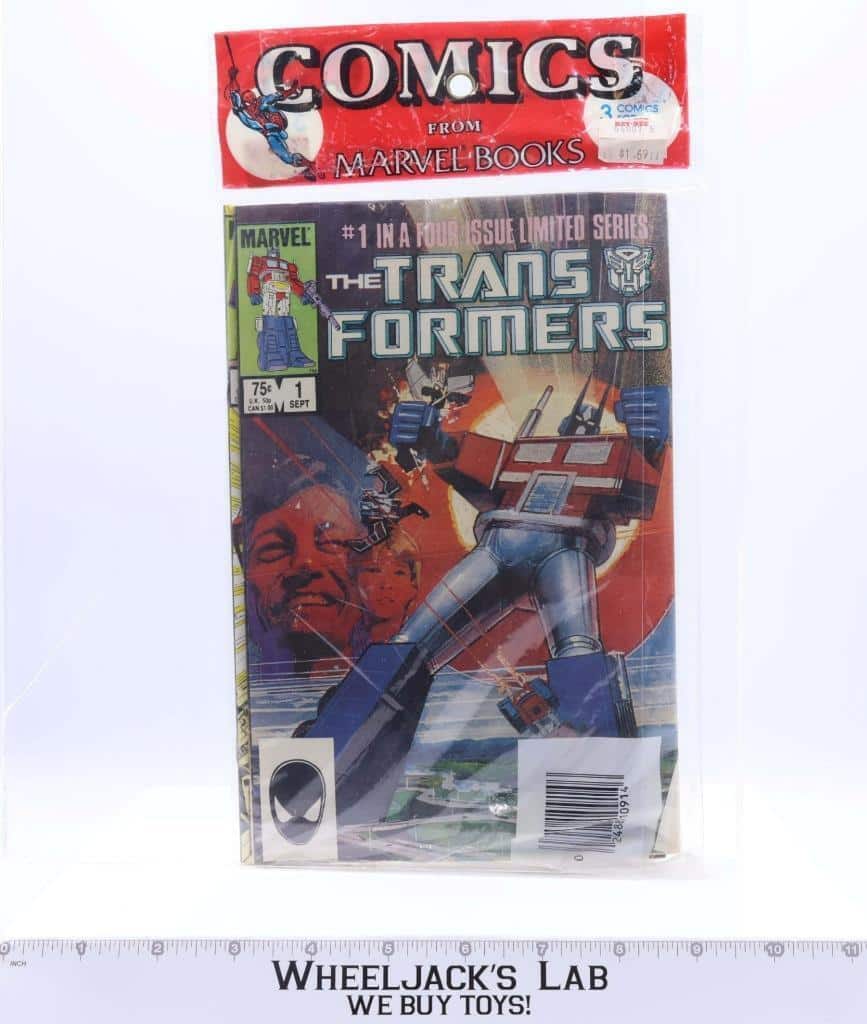 Transformers #1#2 #3 Marvel Comic SEALED 1st Issue 1984 Vintage ...