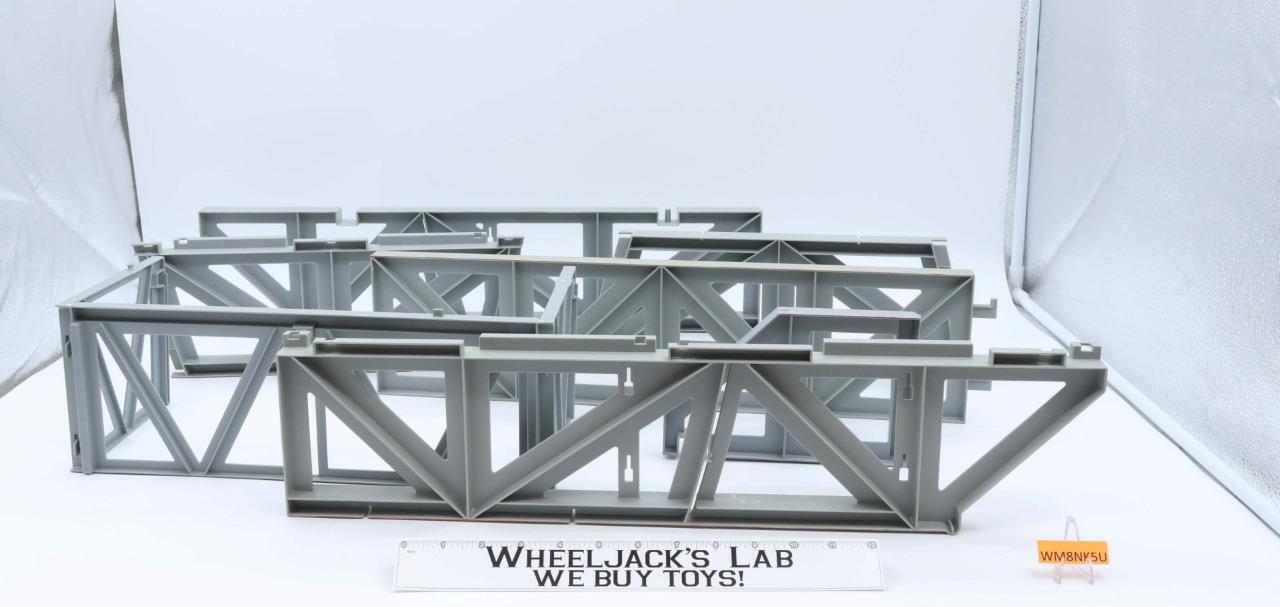 USS Flagg Aircraft Carrier Superstructure Support Parts Lot 1985 GI Joe ...