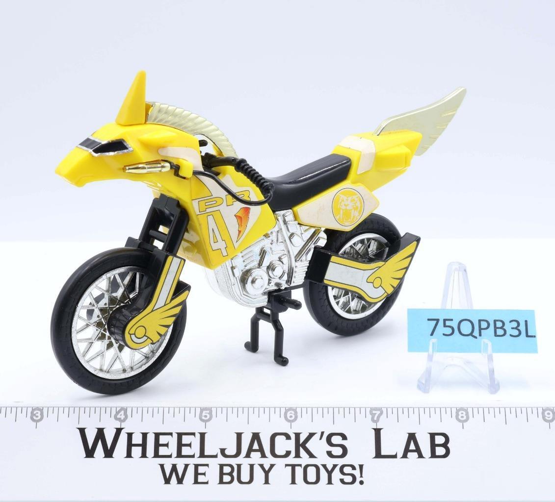 Yellow Thunder Bike Power Rangers 2002 Bandai Action Figure Vehicle ...