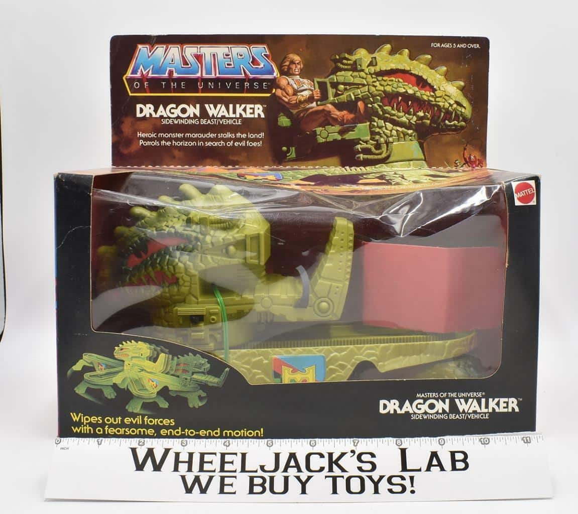 Dragon Walker Unused 1984 He-Man Masters of the Universe MOTU Mattel ...