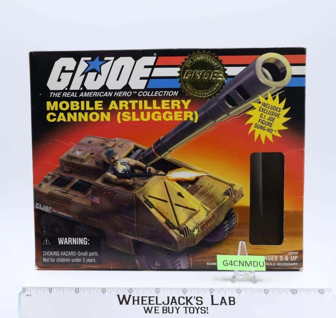 Slugger 100% Complete GI Joe 15th Anniversary 1997 Hasbro Action Figure ...
