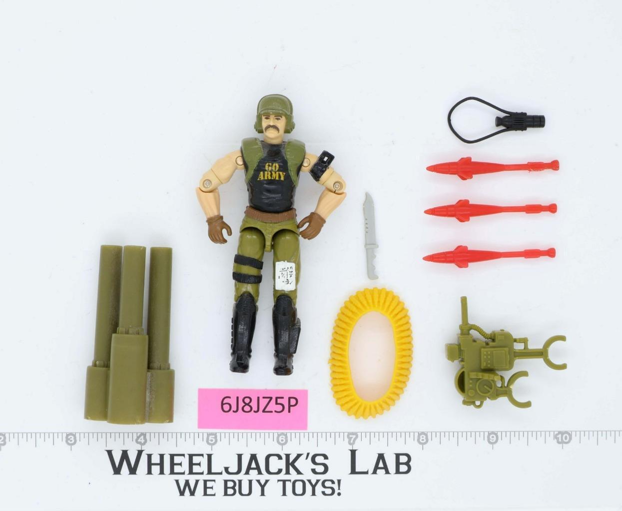 Backblast V1 100% Complete 1989 G.I. Joe Hasbro Vintage Action Figure ...