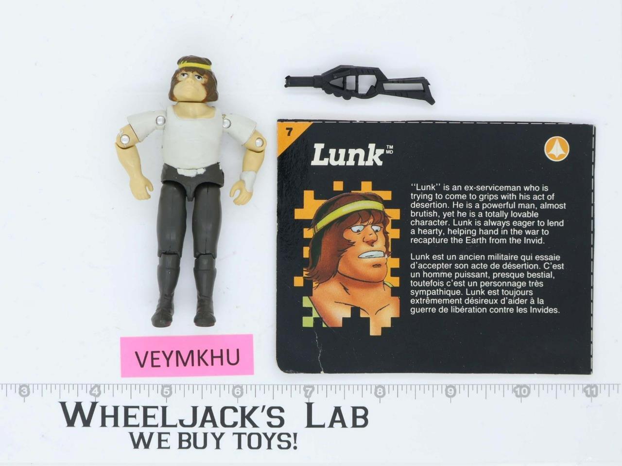 Lunk 100% Complete Robotech 1985 Matchbox Vintage Action Figure ...