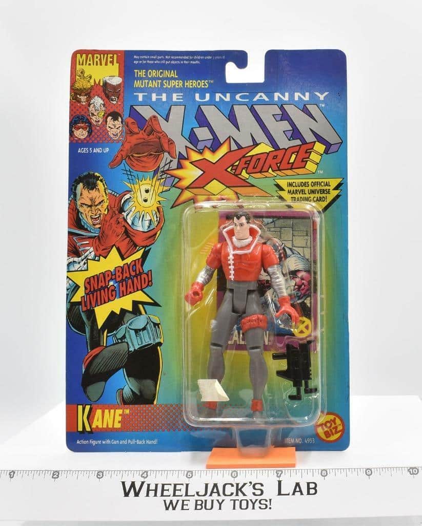 Kane Marvel Comics The Uncanny X-Men X-Force MOSC 1992 Toybiz ...