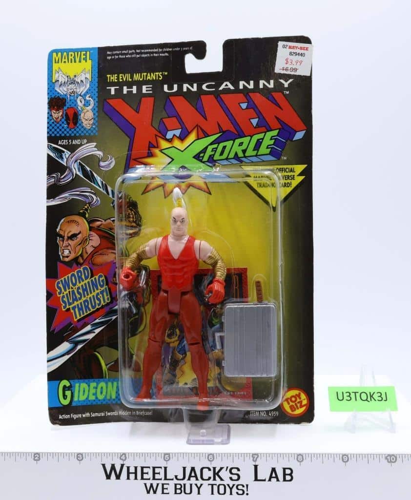 Gideon W/Sword Slashing Thrust The Uncanny X-Men X-Force 1992 TRADING ...