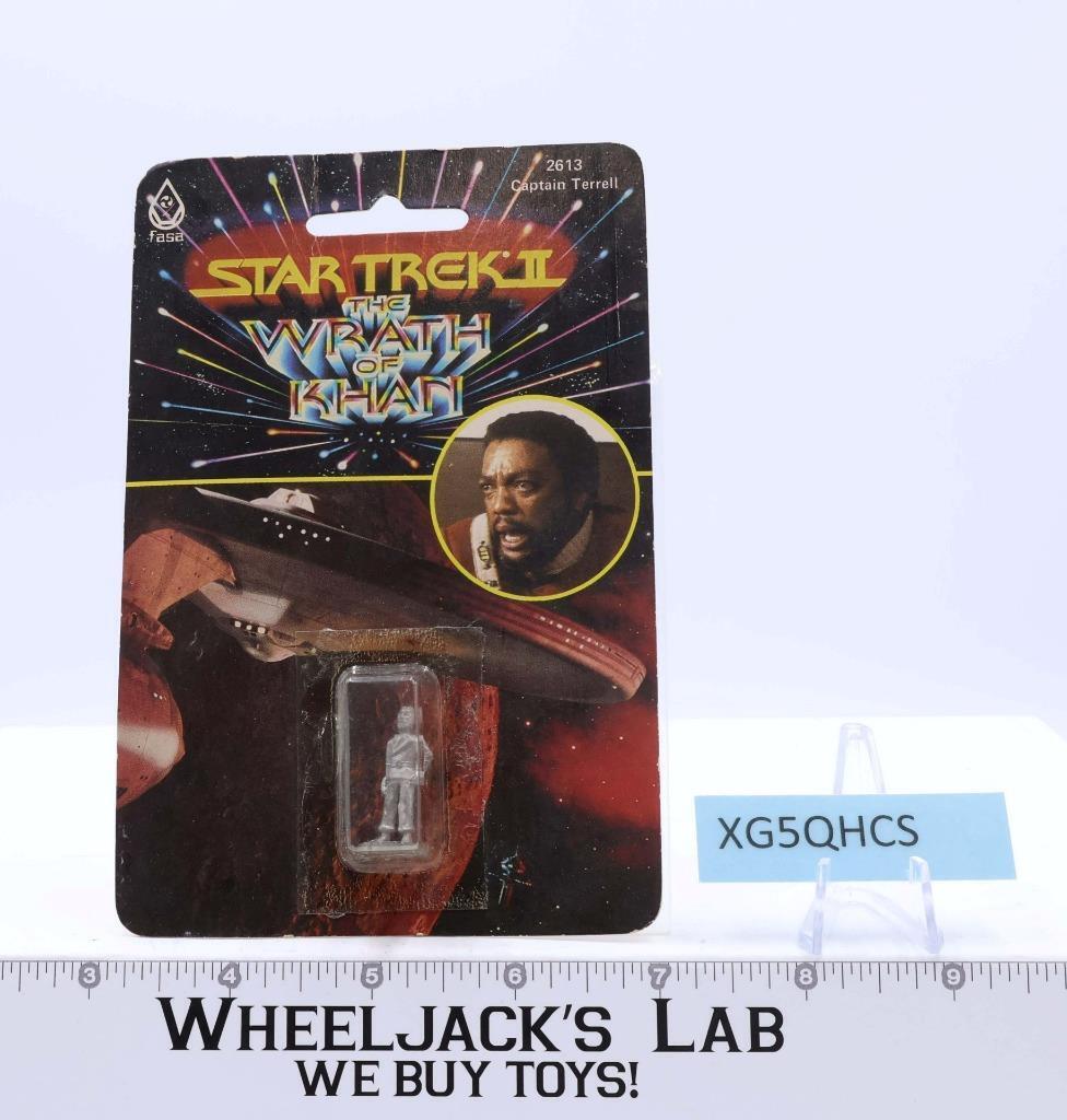 Captain Terrell Star Trek the Wrath of Khan 1983 FASA RPG Miniature NEW ...
