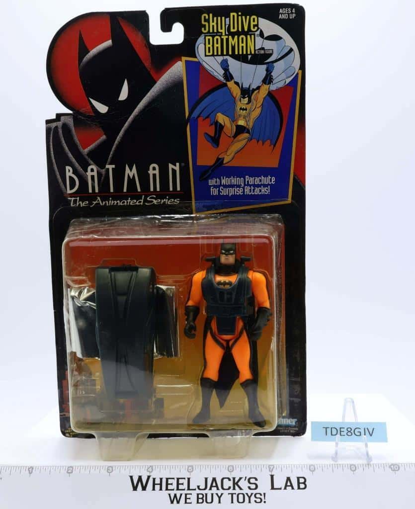 Sky Dive Batman MOSC NEW Batman The Animated Series Kenner 1992 Action ...