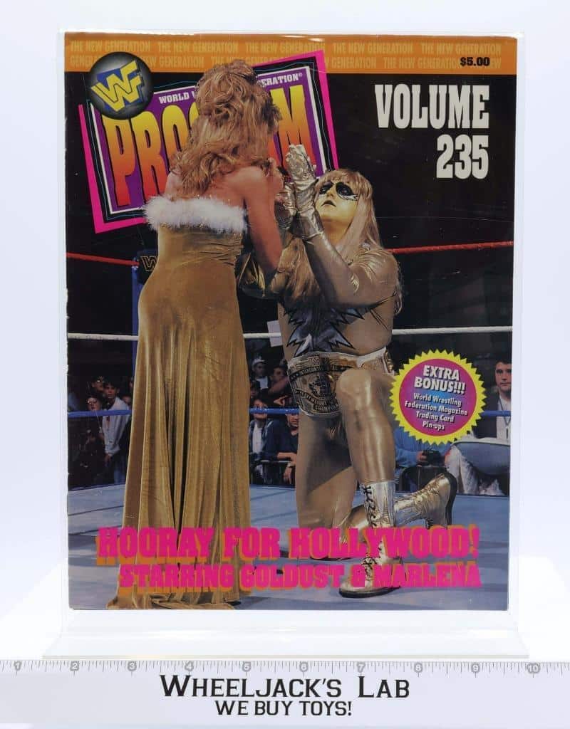 WWF Program Vol. 235 Goldust & Marlena Magazine Catalog Vintage 1996 ...