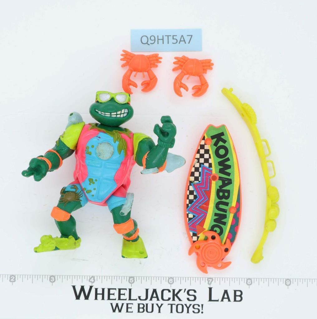 Sewer Surfer Mike Complete Teenage Mutant Ninja Turtles TMNT Playmates ...