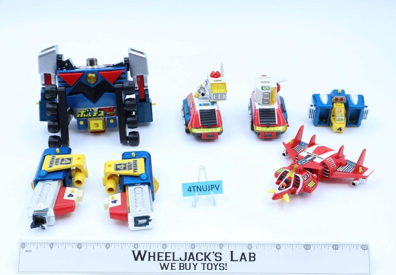 Voltes V Godaikin 1982 Bandai Popy Chogokin Vintage Action Figure Wheeljacks Lab