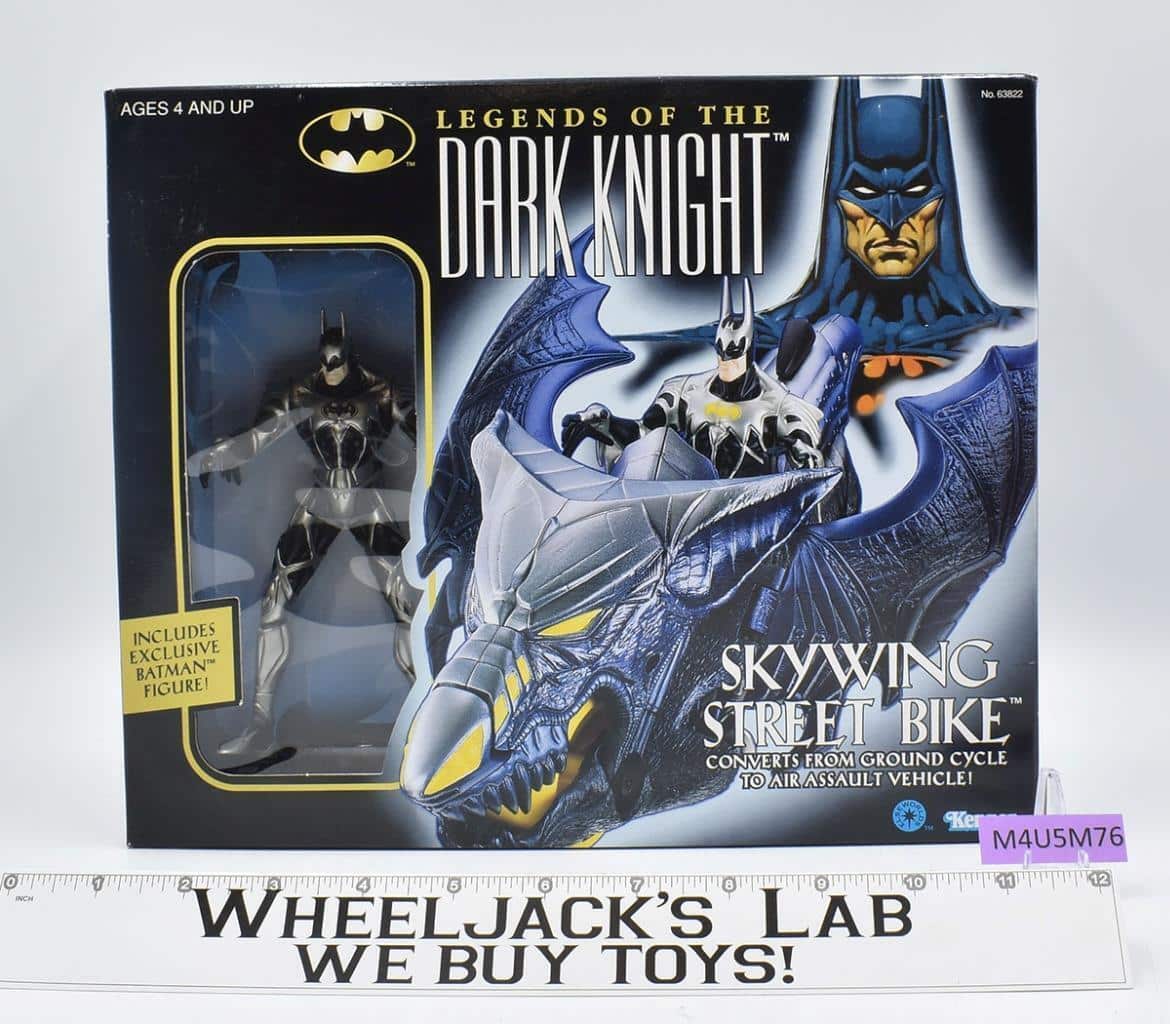 Legends Of The Dark Knight Skywing Street Bike NEW MISB 1996 Kenner ...