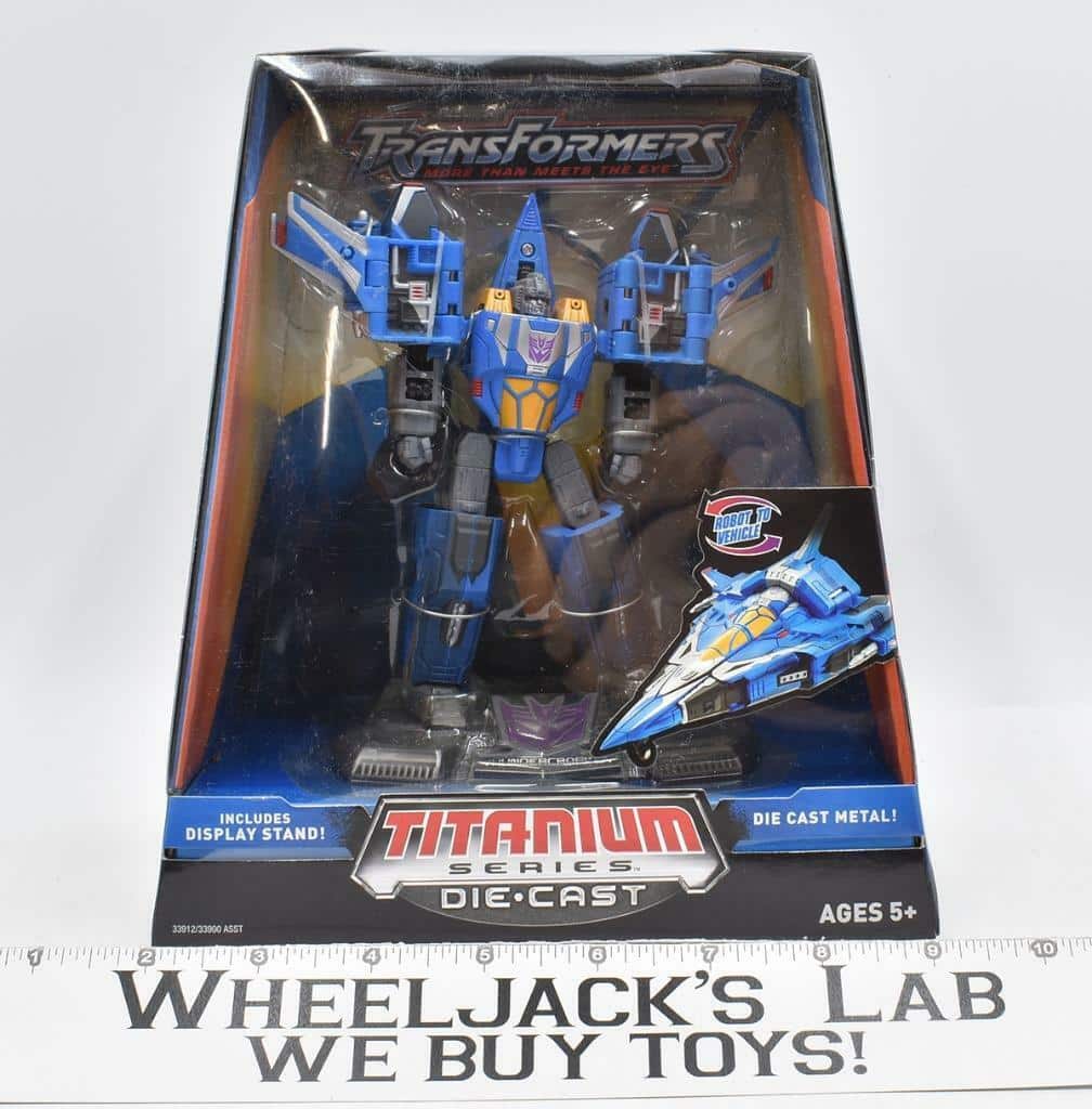 Thundercracker Titanium Die-Cast 2006 Transformers Hasbro Action Figure ...