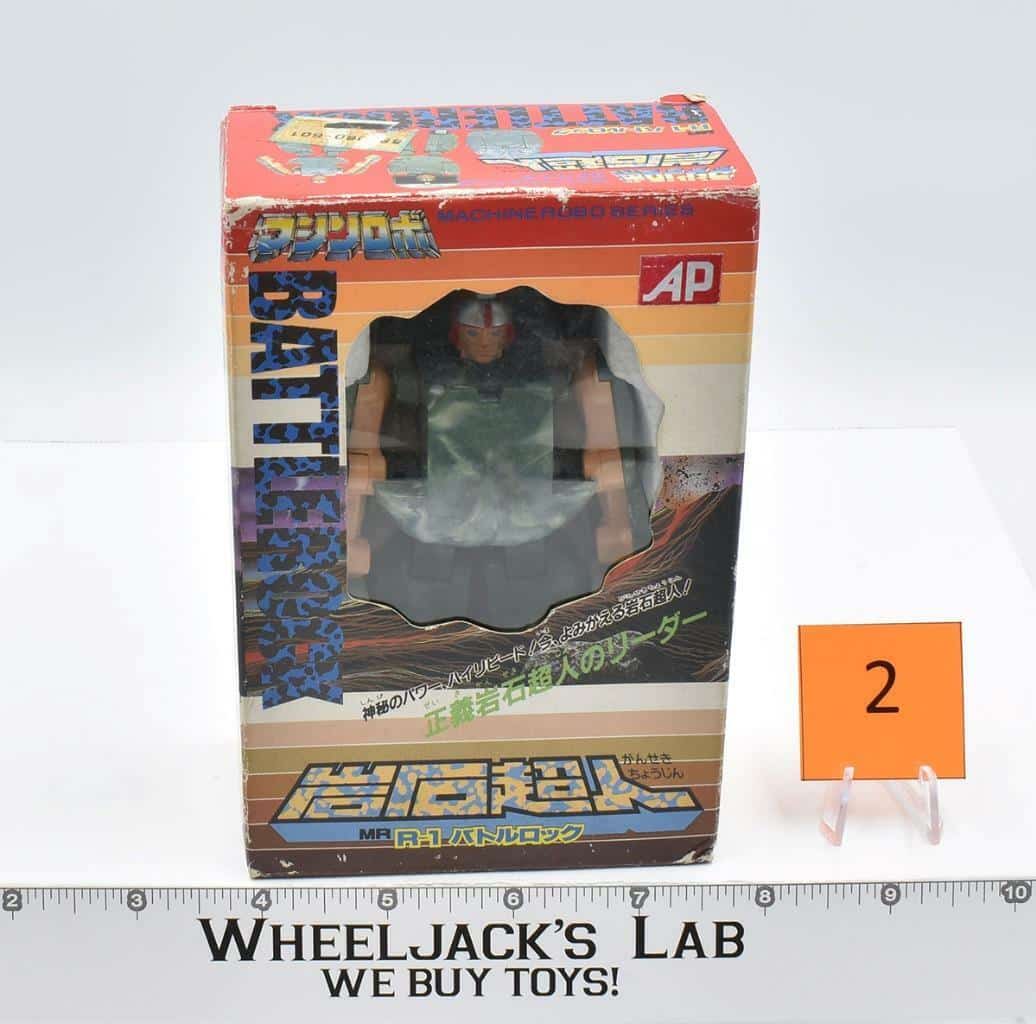 Battle Rock Boulder #2 Complete Japanese Rock Lords Machine Robo 1986 ...