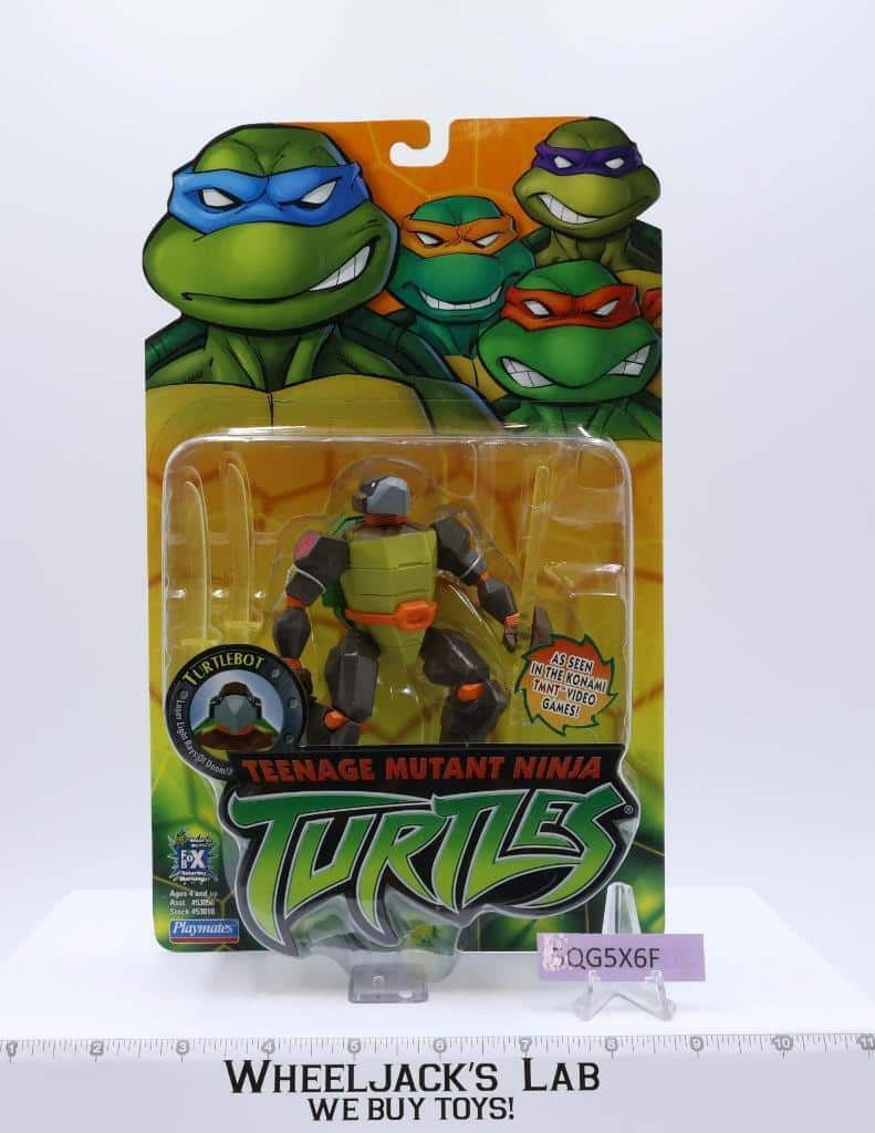 Turtlebot Teenage Mutant Ninja Turtles Playmates Toys 2002 NEW MOSC ...