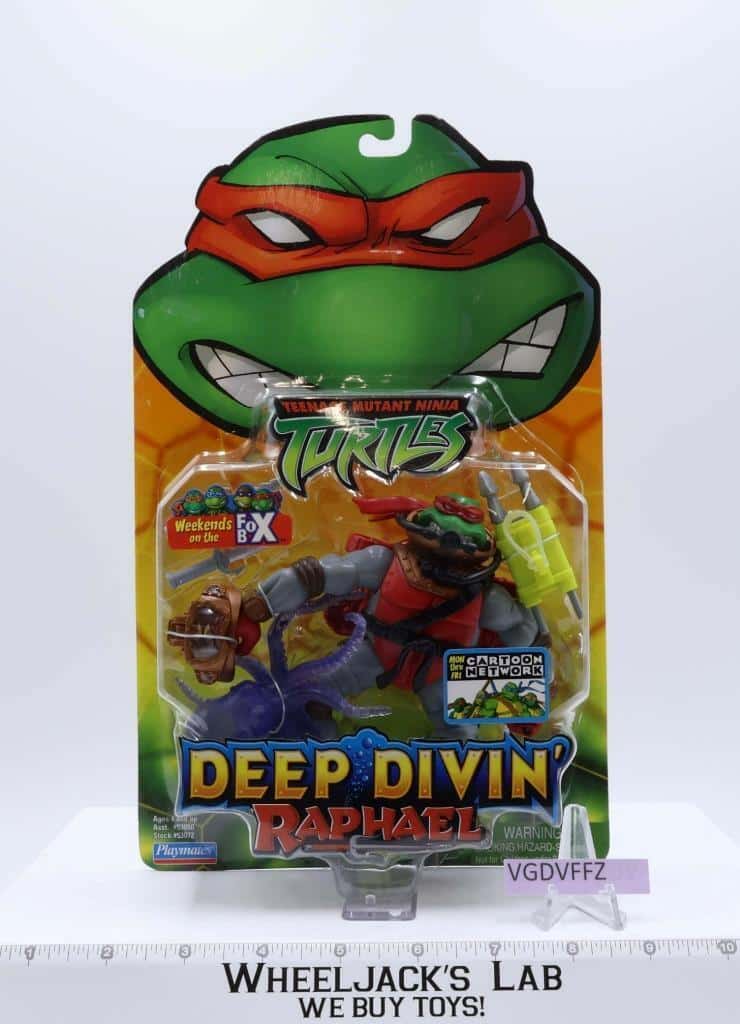 Deep Divin' Raphael Teenage Mutant Ninja Turtles TMNT 2004 Playmates ...