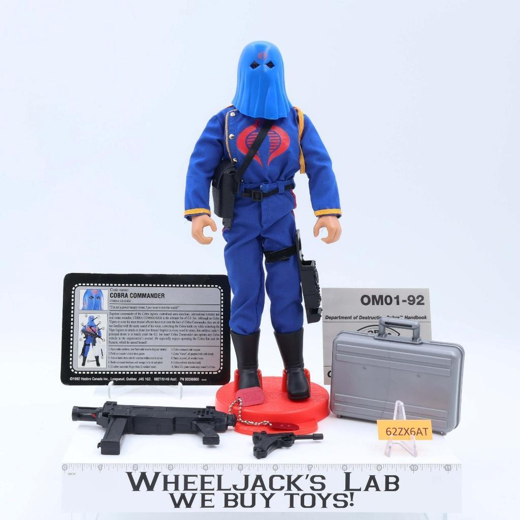 Cobra Commander 12" GI Joe 1992 Action Figure Hasbro Vintage ...