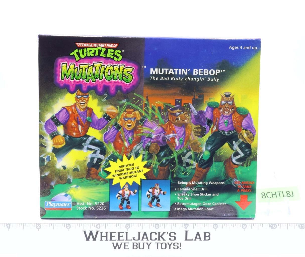 Mutatin' Bebop TMNT Mutations 1992 Playmates Action Figure NEW MISB ...