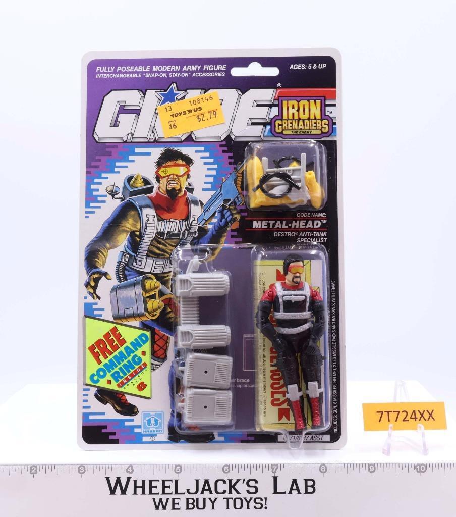 Metal-Head GI Joe Iron Grenadiers 1990 Hasbro Action Figure NEW MOSC ...