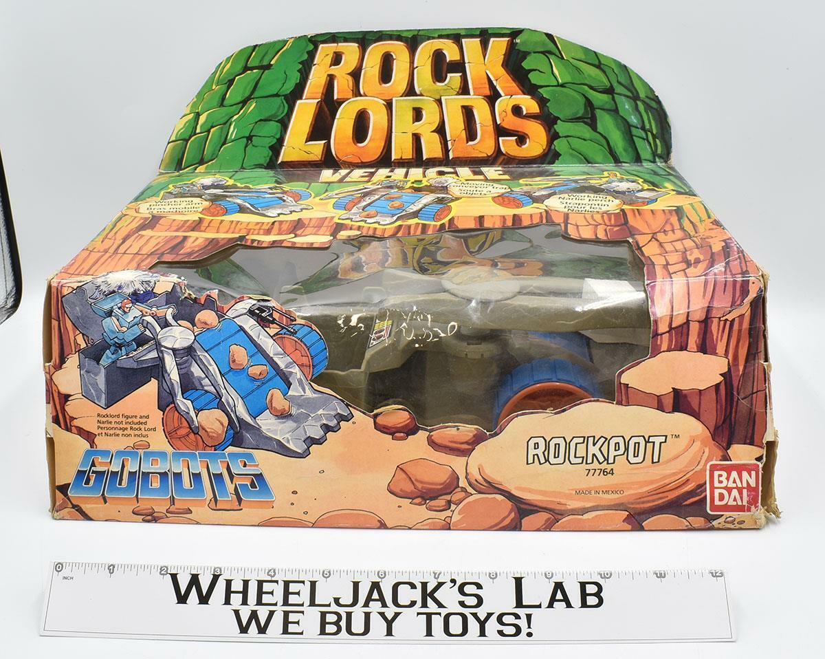 Rockpot Rock Lords GOBOTS European 1986 Bandai Action Figure Vehicle ...