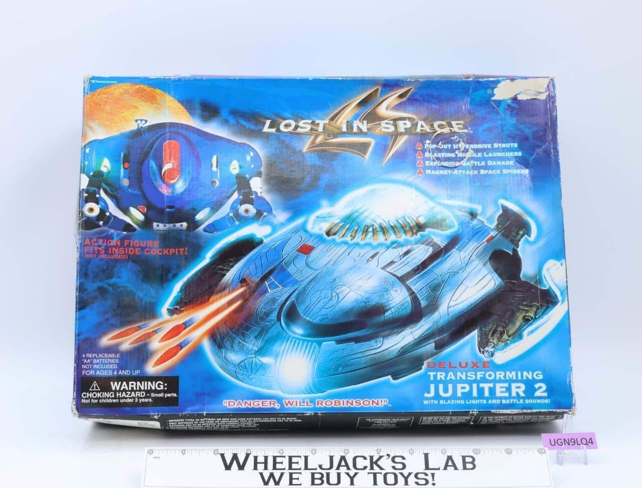Deluxe Transforming Jupiter 2 Lost in Space 1997 Trendmasters Vintage ...
