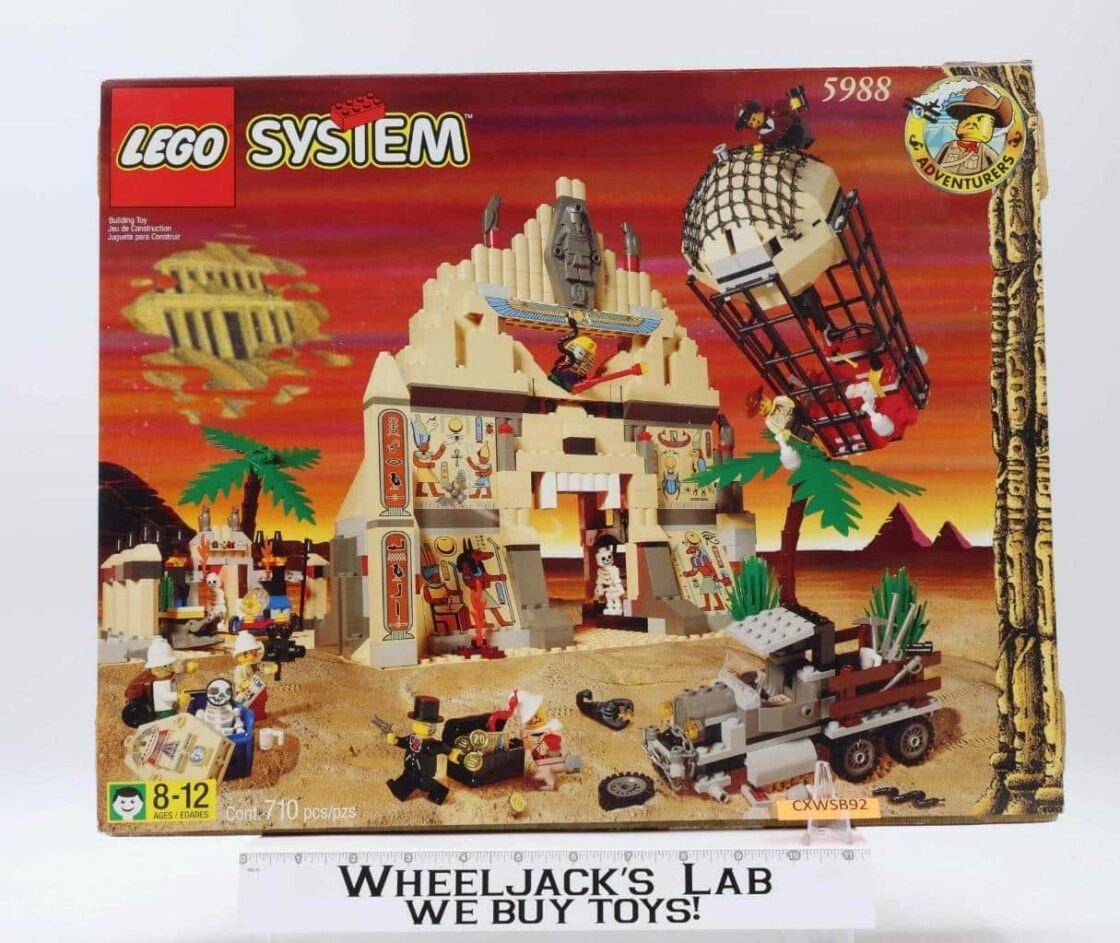 #5988 Pharaoh's Forbidden Ruins 1997 Lego System Egypt Adventurers ...
