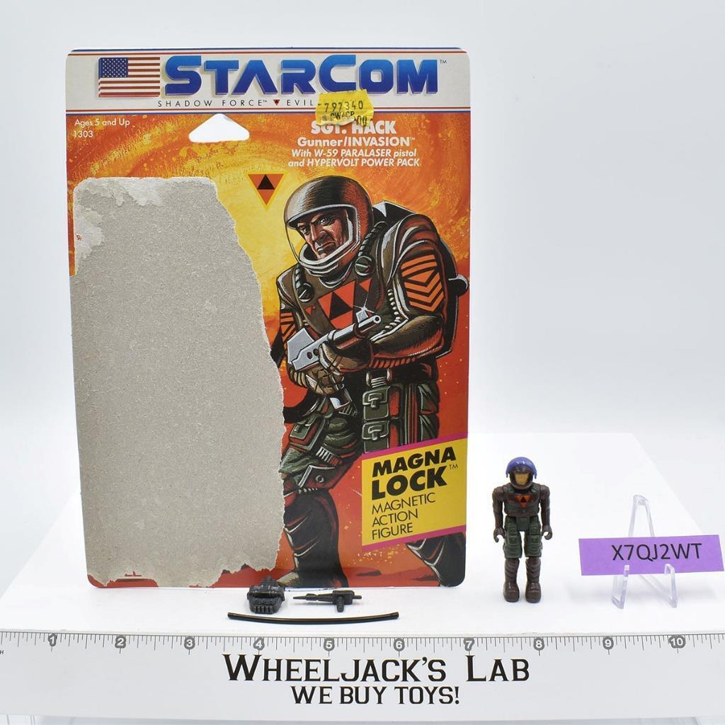SGT. Hack 100% Complete Starcom 1986 Coleco Vintage Action Figure ...