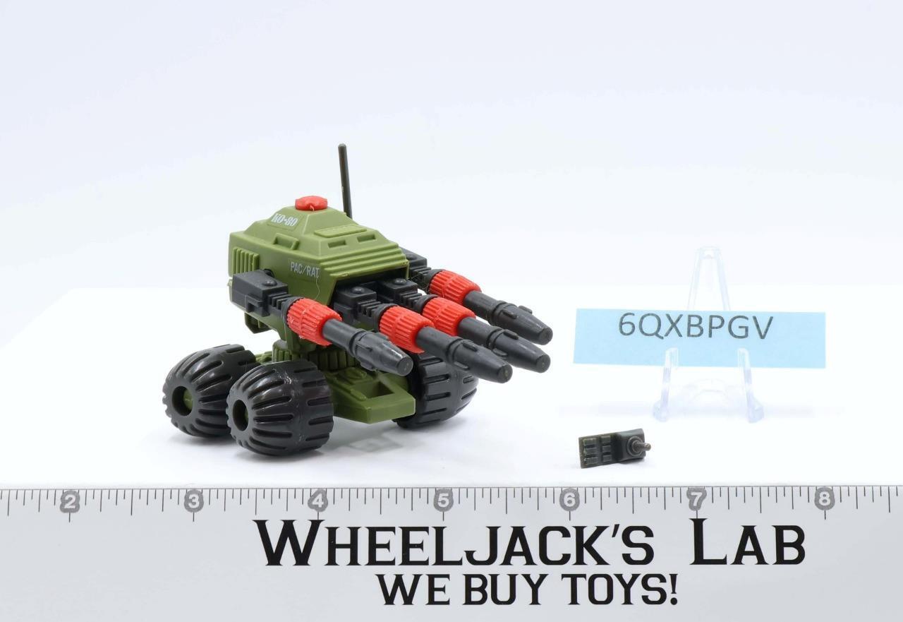 Pac/Rat Machine Gun 100% Complete G.I. Joe 1983 Hasbro Action Figure ...