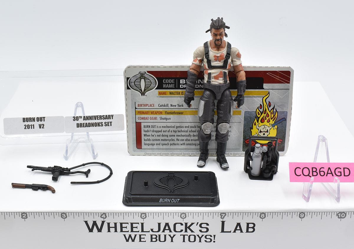 Burn Out v2 100% Complete G.I. Joe Dreadnok BBTS Exclusive 2011 Hasbro ...