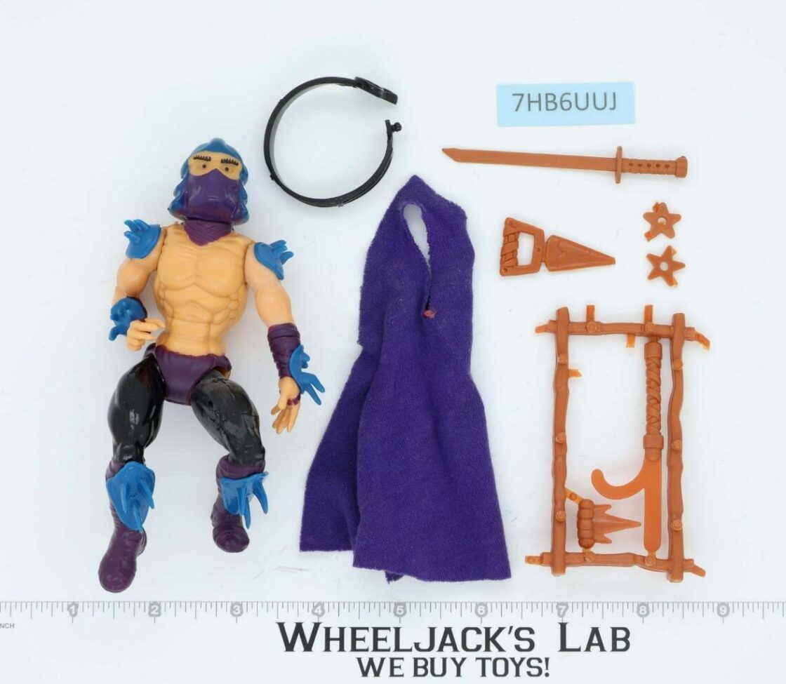 Shredder SOFT HEAD 100% Complete Teenage Mutant Ninja Turtles Playmates ...