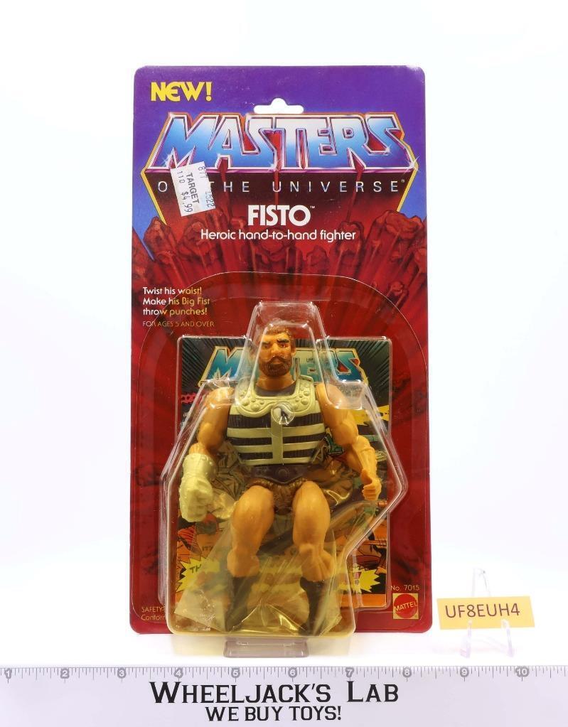 Fisto Masters of the Universe MOTU 1983 Mattel MOSC SEALED NEW Action ...