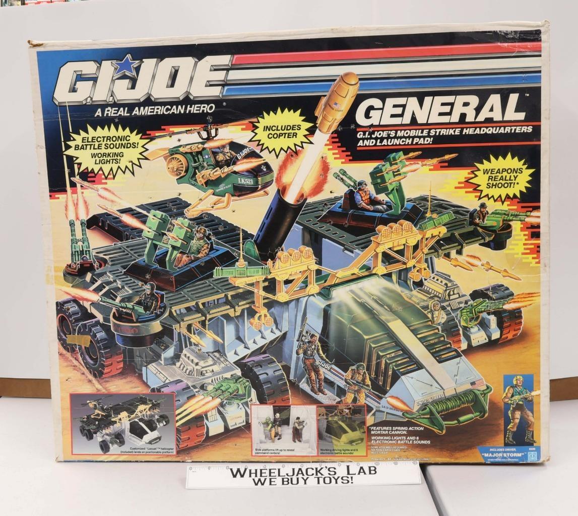 The General Boxed GI Joe Vehicle 1990 Hasbro Vintage Action Figure ...