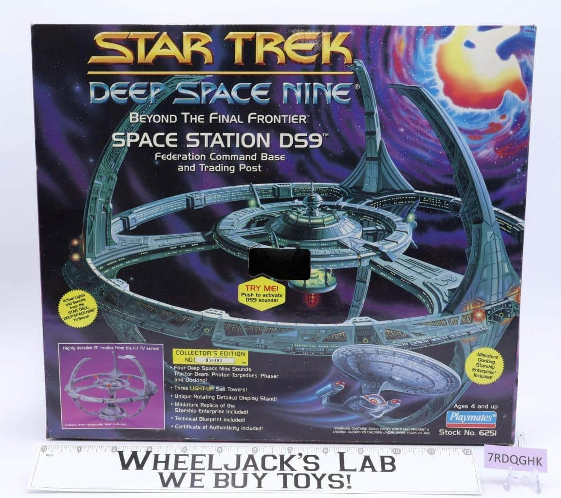 Space Station DS9 Star Trek Deep Space 9 1994 Playmates NEW MISB SEALED ...