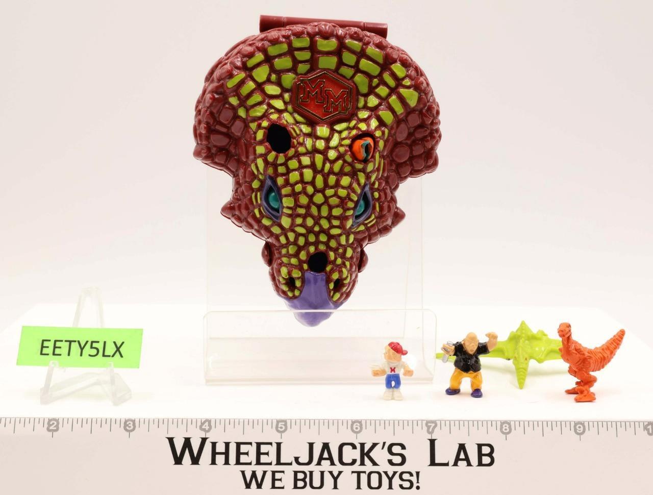 Dino Lab 100% Complete Doom Zones Mighty Max 1993 Bluebird Toys Vintage ...