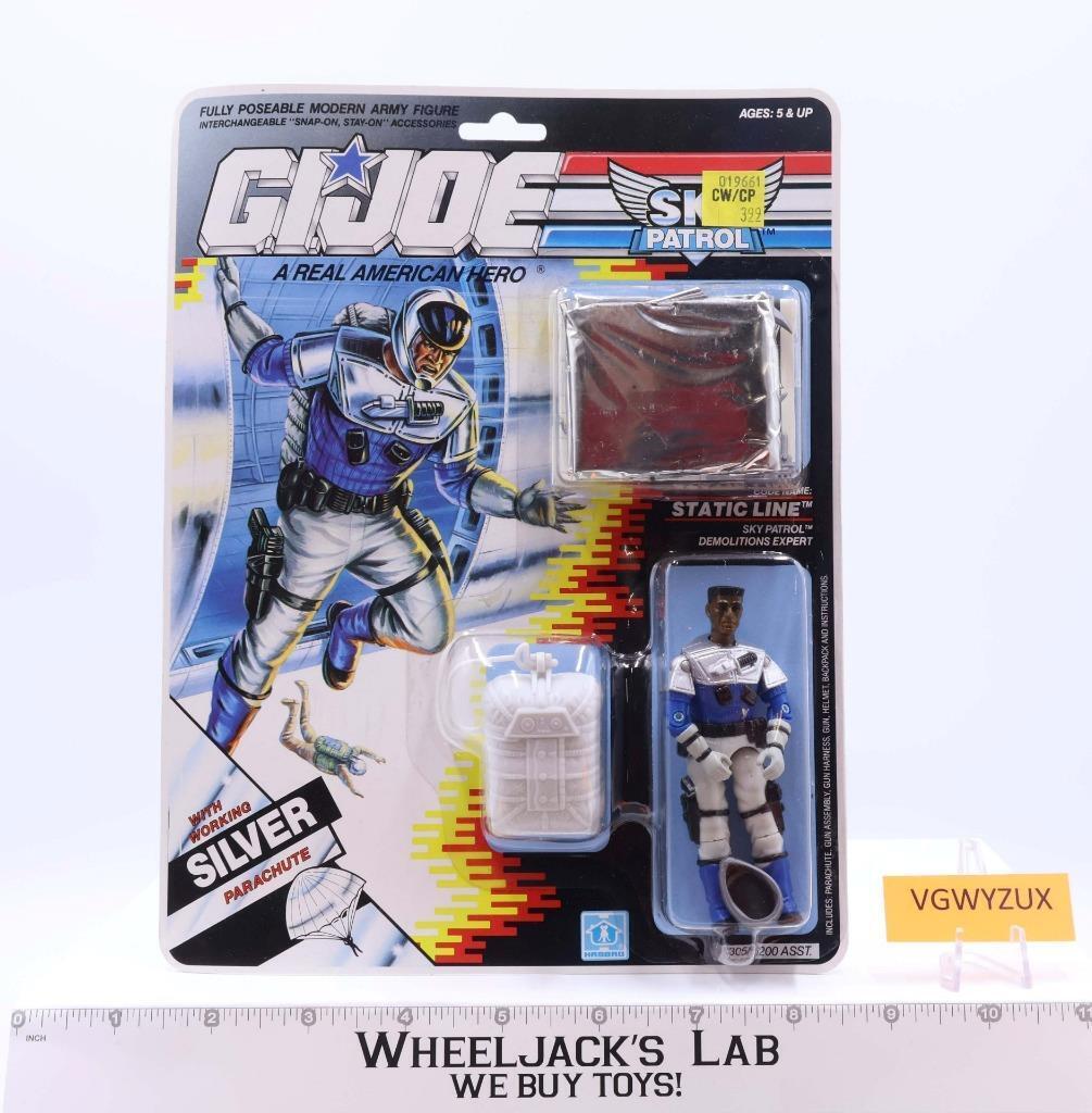 Static Line GI Joe Sky Patrol 1990 Hasbro Vintage Action Figure NEW ...