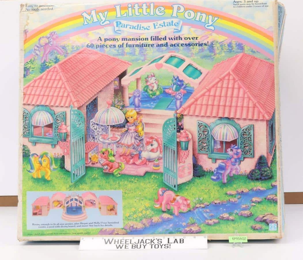 Paradise Estates My Little Pony MLP 1985 Hasbro Vintage Action Figure ...
