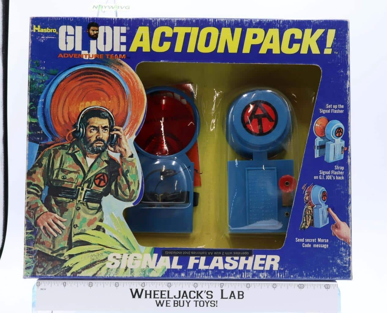 Signal Flasher Action Pack GI Joe Adventure Team 1971 Hasbro Vintage ...