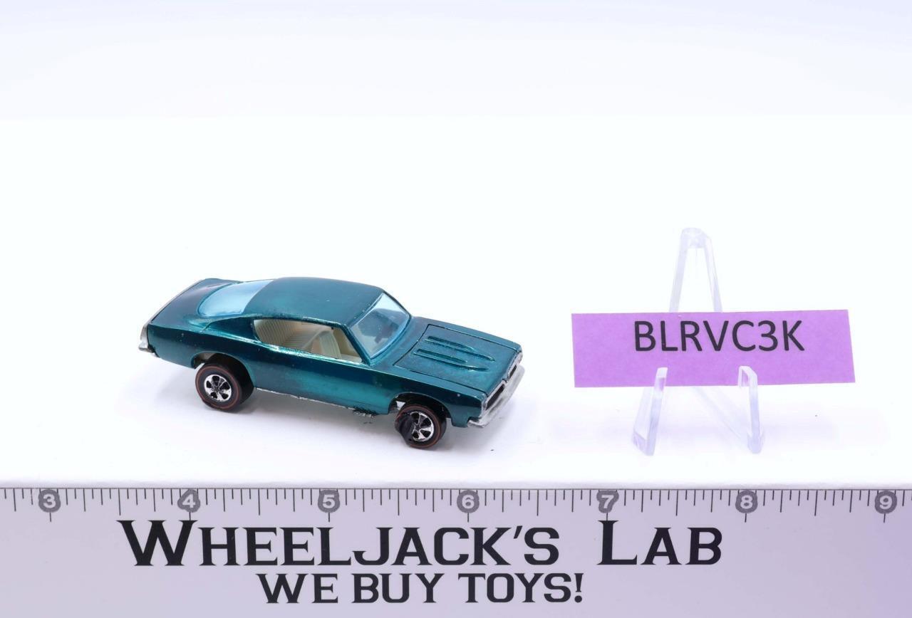 Custom Barracuda Aqua 1968 Redline Hot Wheels Mattel Vintage RL ...