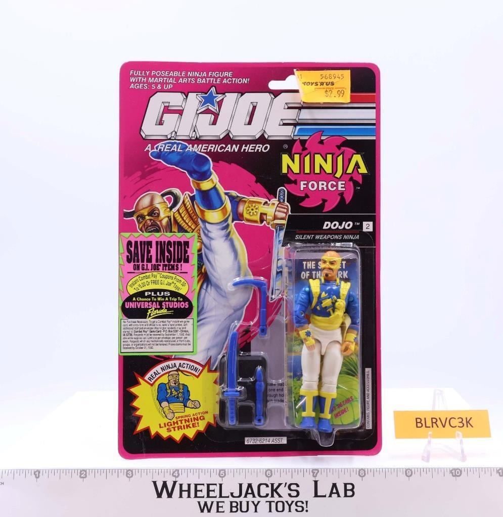 Dojo GI Joe Ninja Force 1991 Hasbro Action Figure NEW MOSC SEALED - Wheeljack's Lab