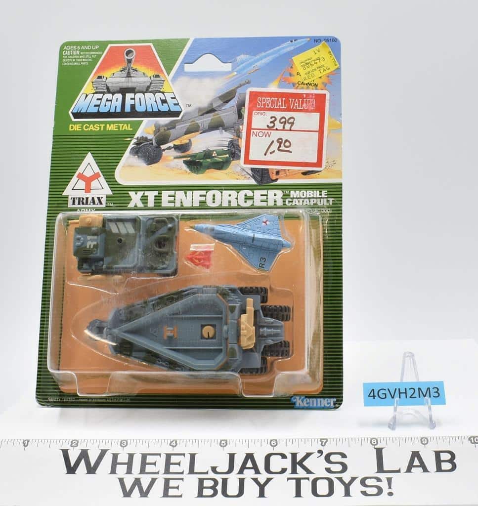 Army XT Enforcer W/Mobile Catapult 1989 TRIAX Mega Force MOSC NEW ...