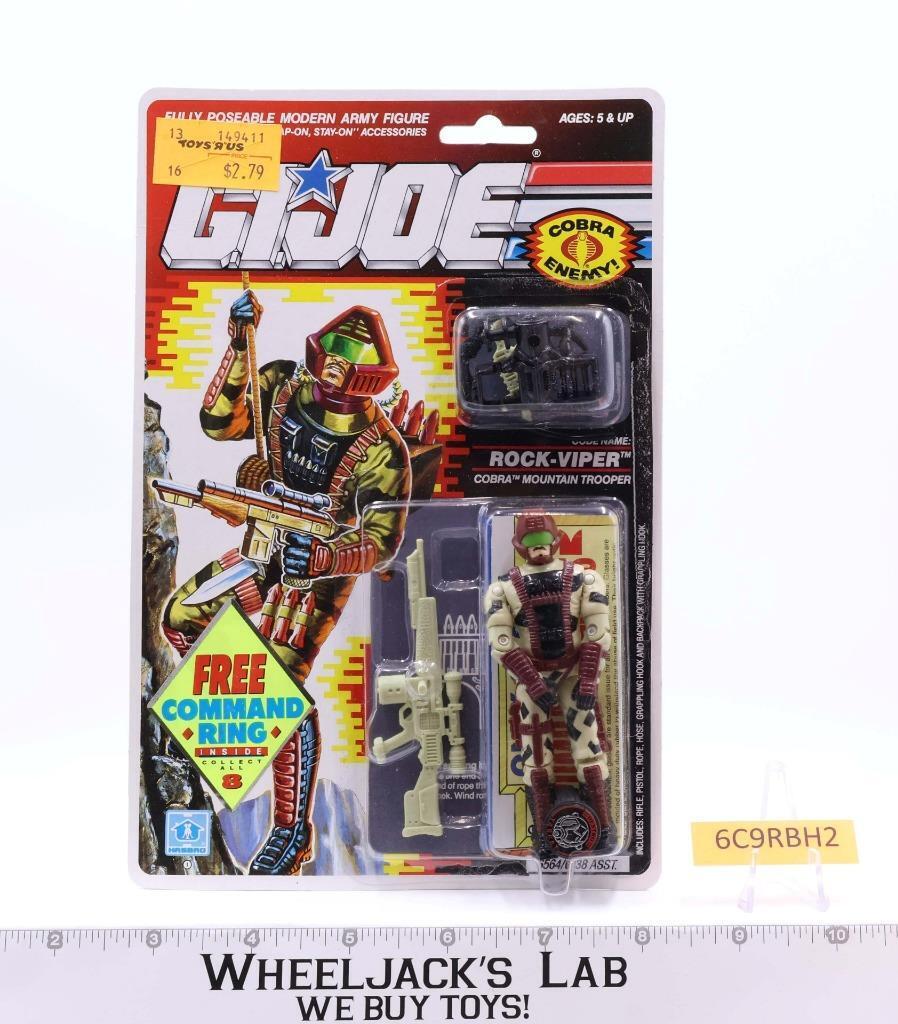 Rock Viper GI Joe 1989 Hasbro Vintage Action Figure NEW MOC - Wheeljack ...