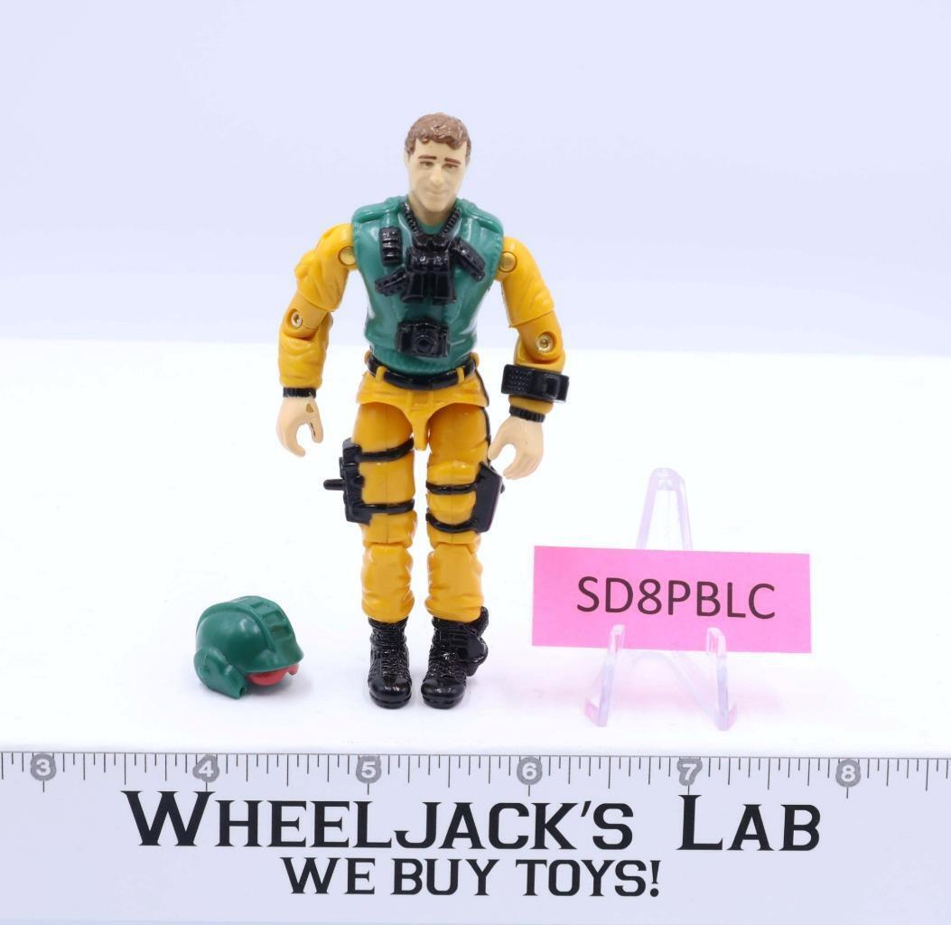 Scoop V1 G.I. Joe 1989 Hasbro Vintage Action Figure - Wheeljack's Lab
