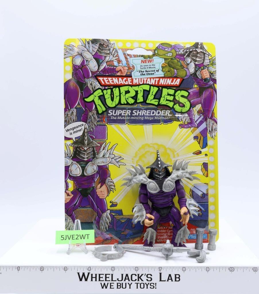 Super Shredder W/Card 100% Complete Teenage Mutant Ninja Turtle 1991 ...
