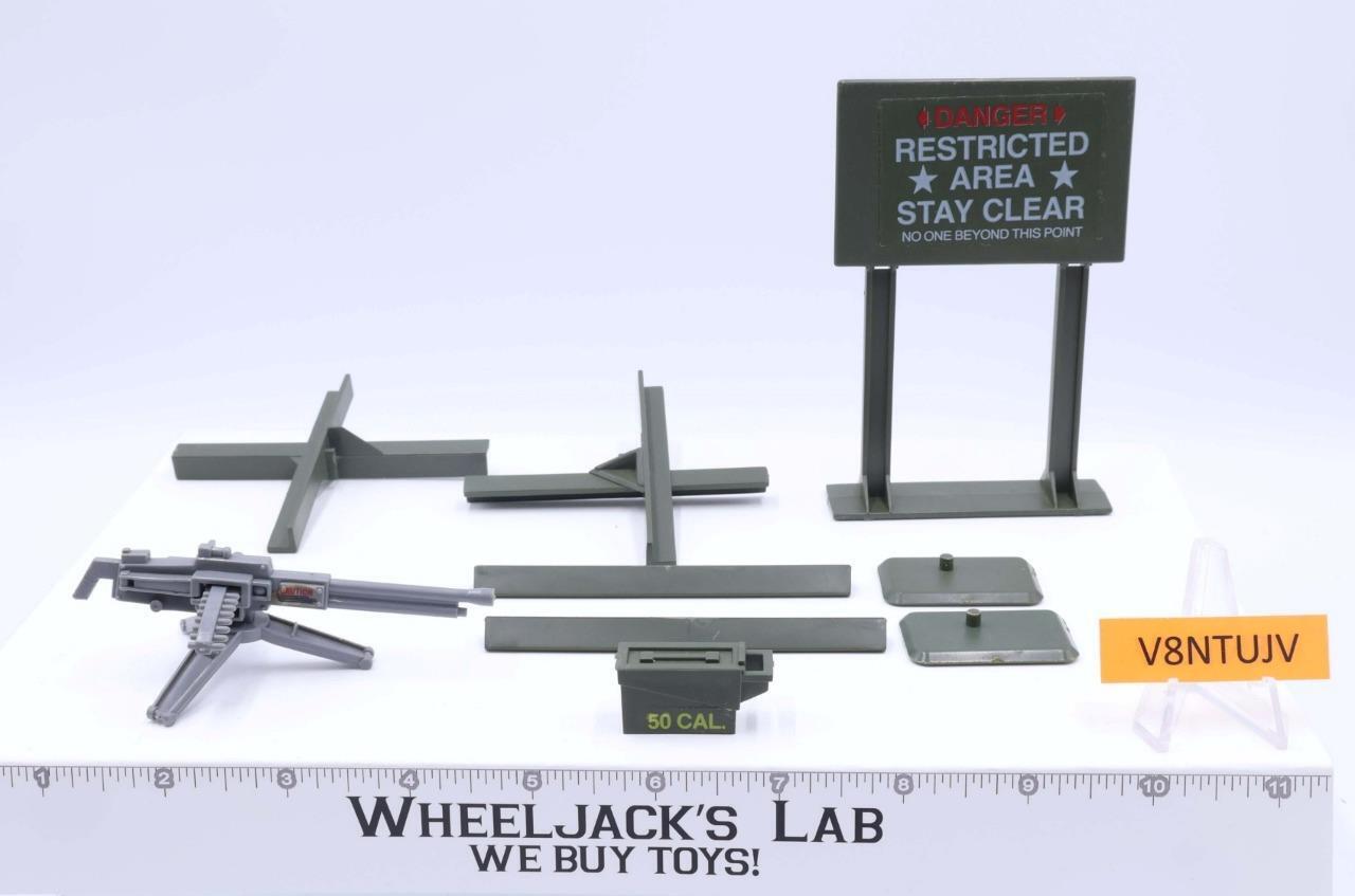 Machine Gun Defense Unit 100% Complete GI Joe 1984 Hasbro Action Figure ...