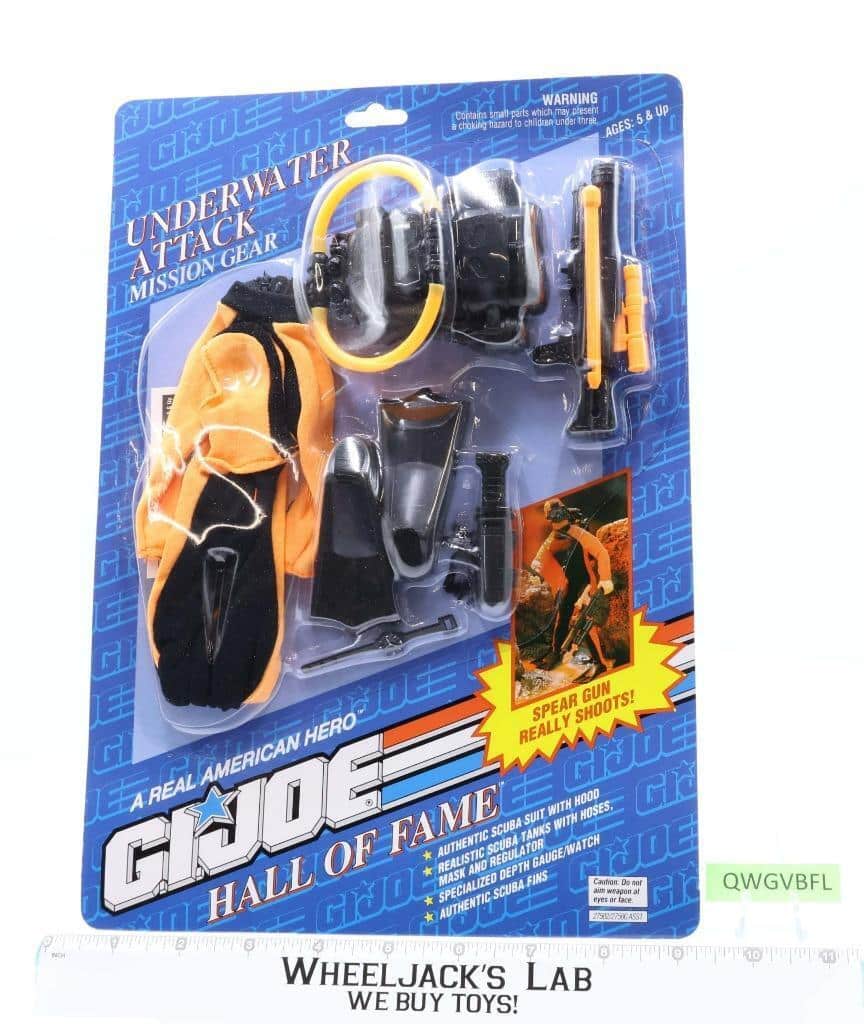 Underwater Attack Mission Gear GI Joe Hall of Fame 21st Century Toys ...